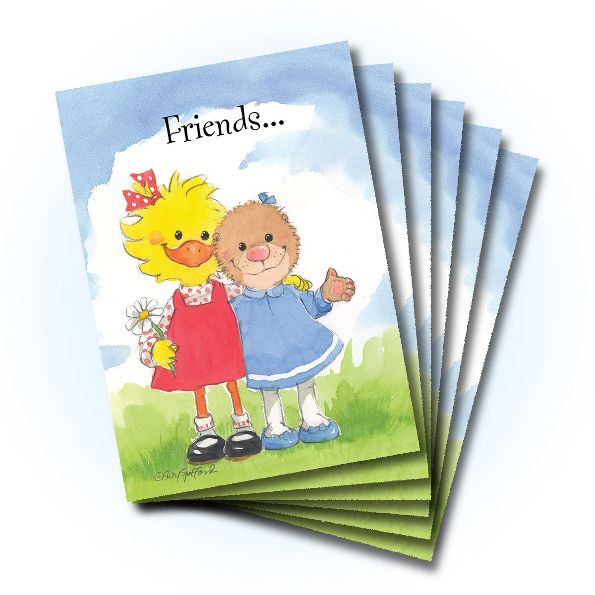 Suzy & Emily Friendship Card – Suzy's Zoo Store