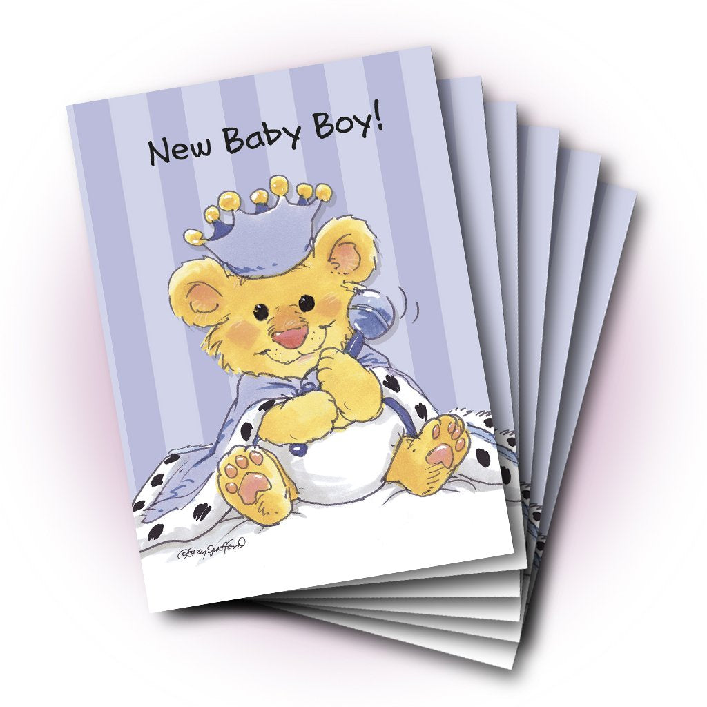 Lion Cub Baby Congrats Card – Suzy's Zoo Store
