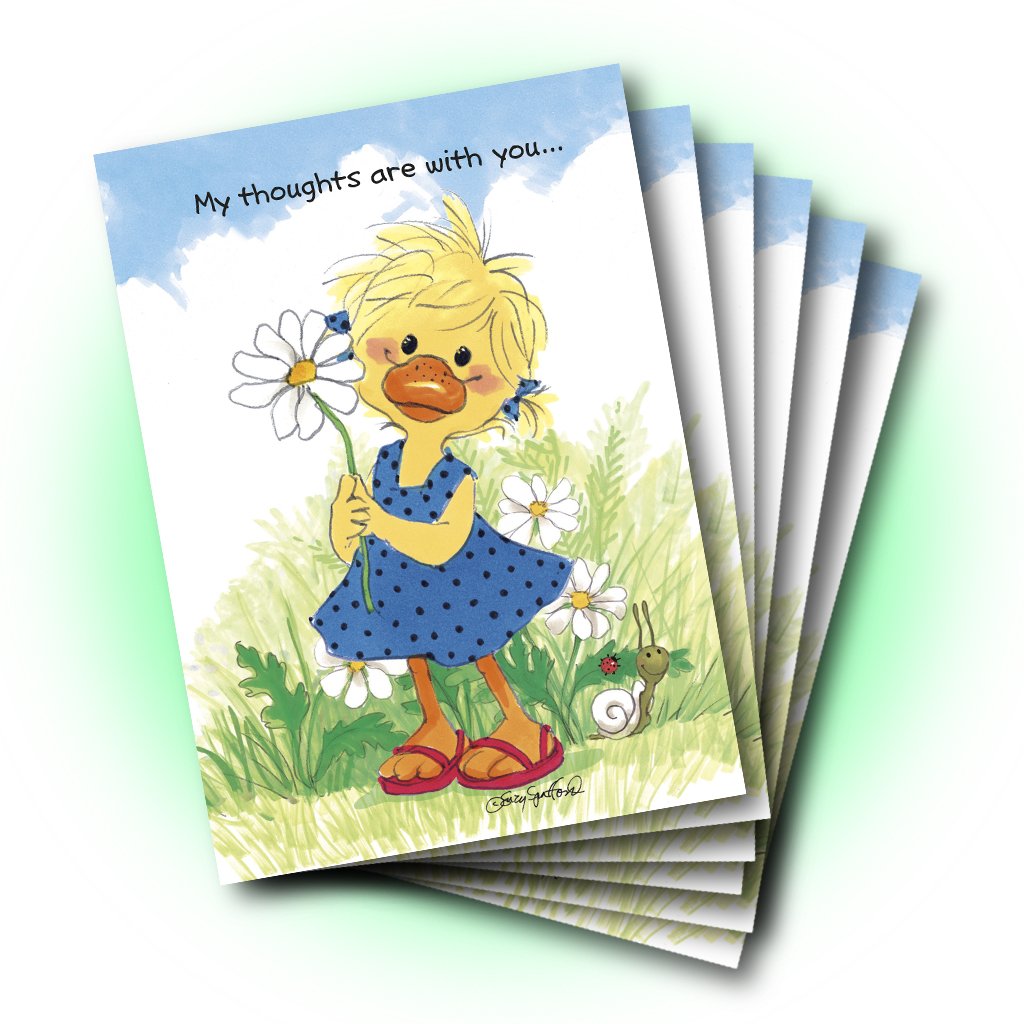 Polly Daisy Friendship Greeting Card – Suzy's Zoo Store